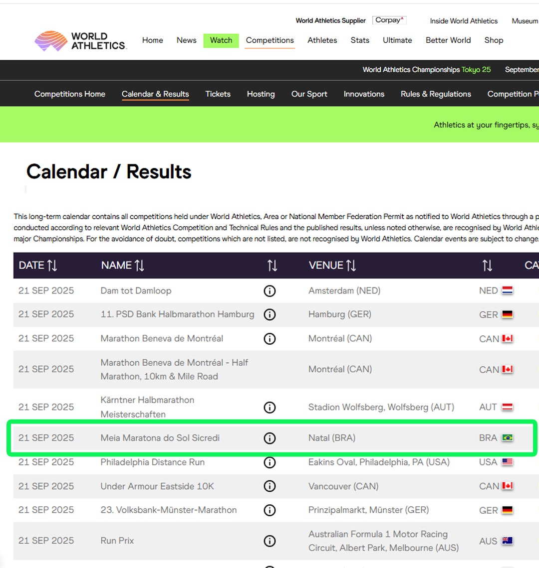 Após se tornar Selo Ouro, Meia do Sol é incluída no calendário ...